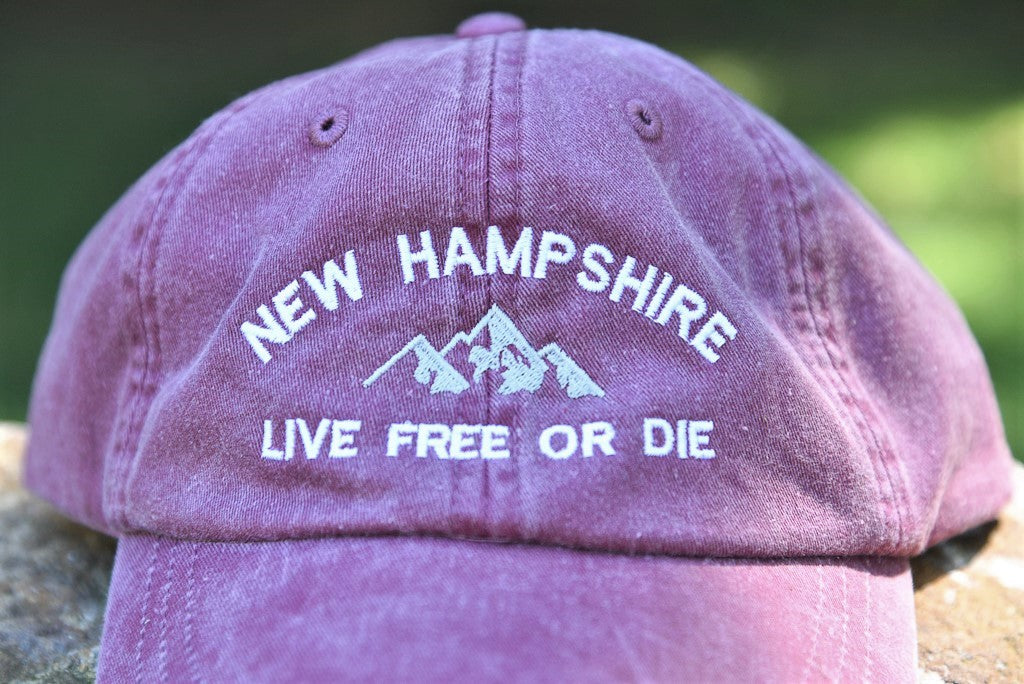 3 Mountain Live Free or Die Hat| Live Free or Die Gifts